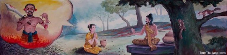 Vessantara Jataka Murals at Wat Nong Wang - Tim's Thailand