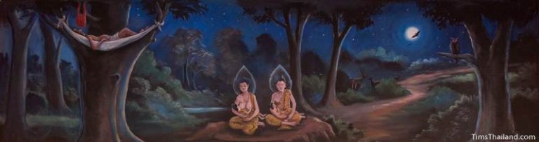 Vessantara Jataka Murals at Wat Nong Wang - Tim's Thailand