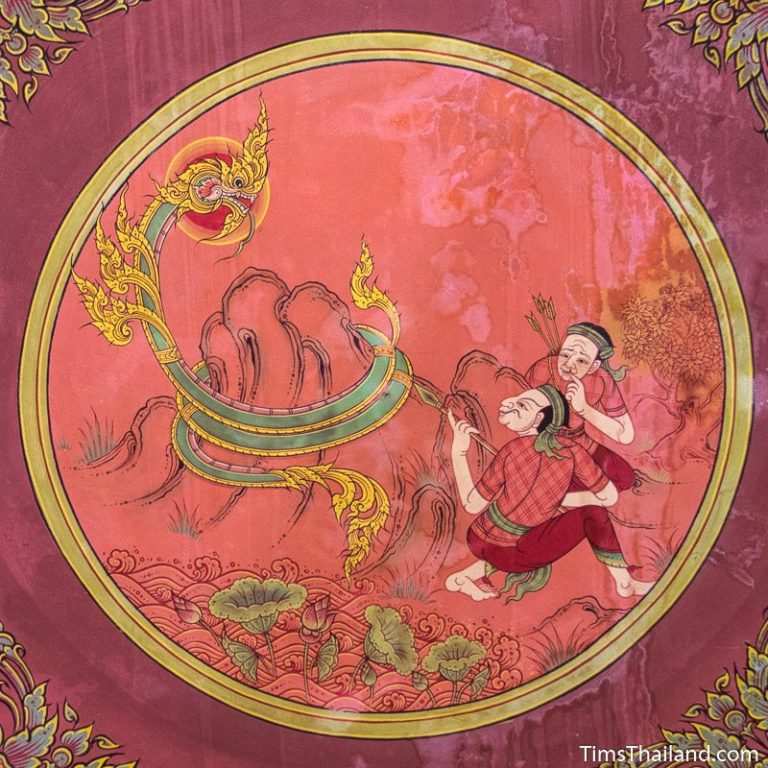 Mahanipata Jataka Murals in Thai Temples - Tim's Thailand