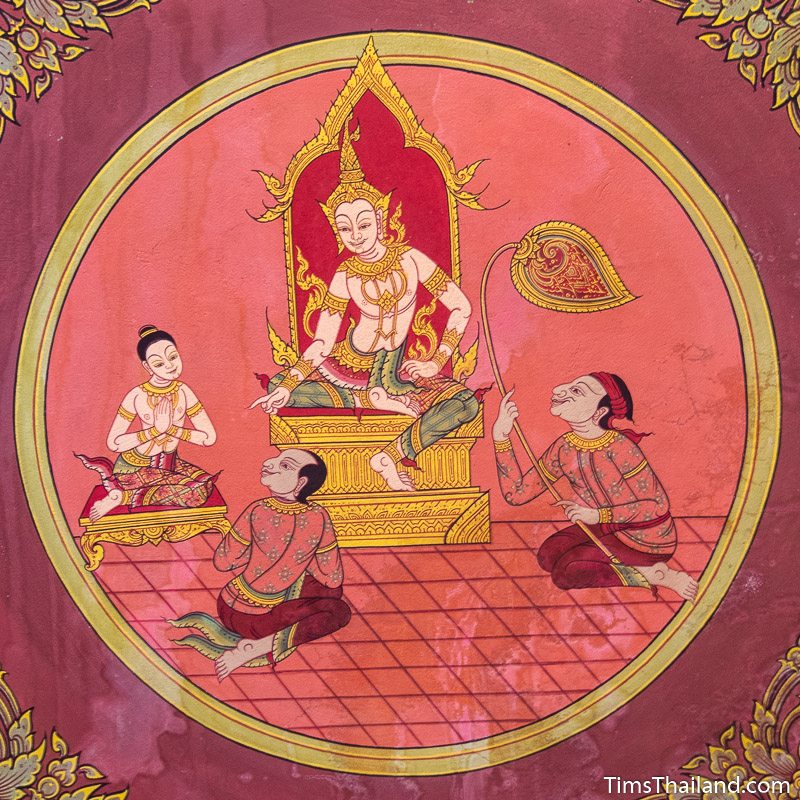 Mahanipata Jataka Murals in Thai Temples - Tim's Thailand