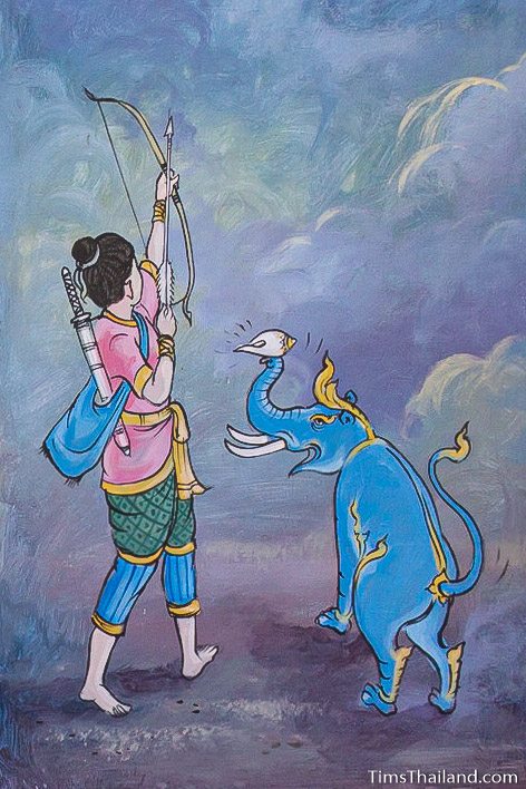 The Sin Sai Story at Wat Nong Wang - Tim's Thailand