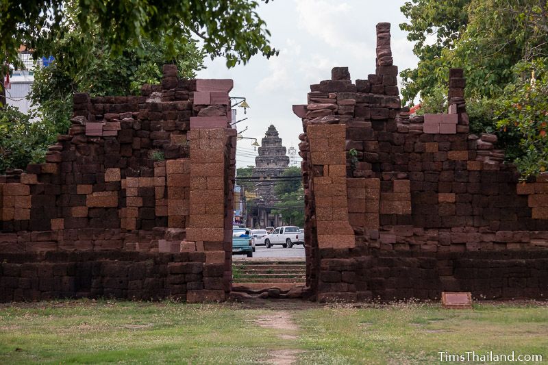 Phimai Khmer City Gates, Moat, and Barays - Tim's Thailand
