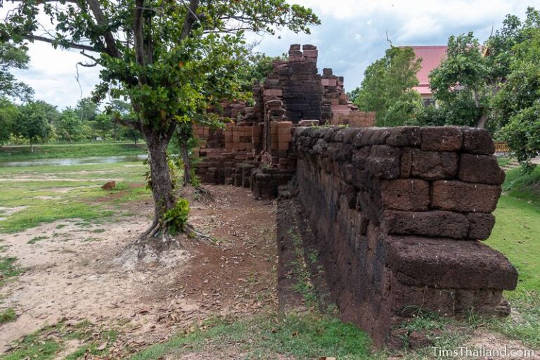 Phimai Khmer City Gates, Moat, and Barays - Tim's Thailand