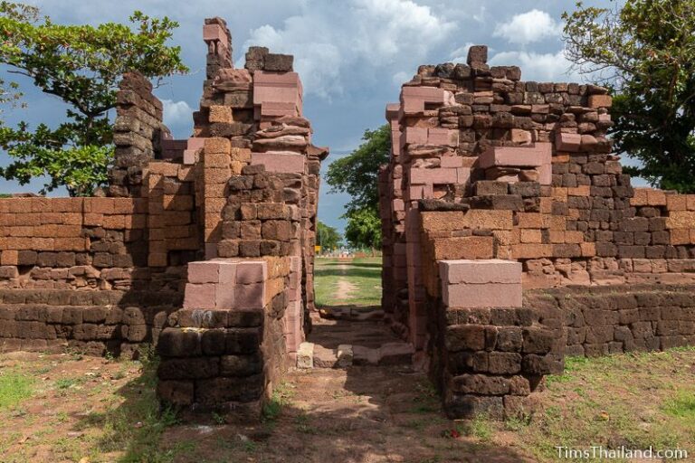 Phimai Khmer City Gates, Moat, and Barays - Tim's Thailand